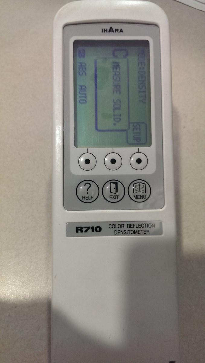 Color Reflection Densitometer Ihara R720 tillescenter Dimensional ...